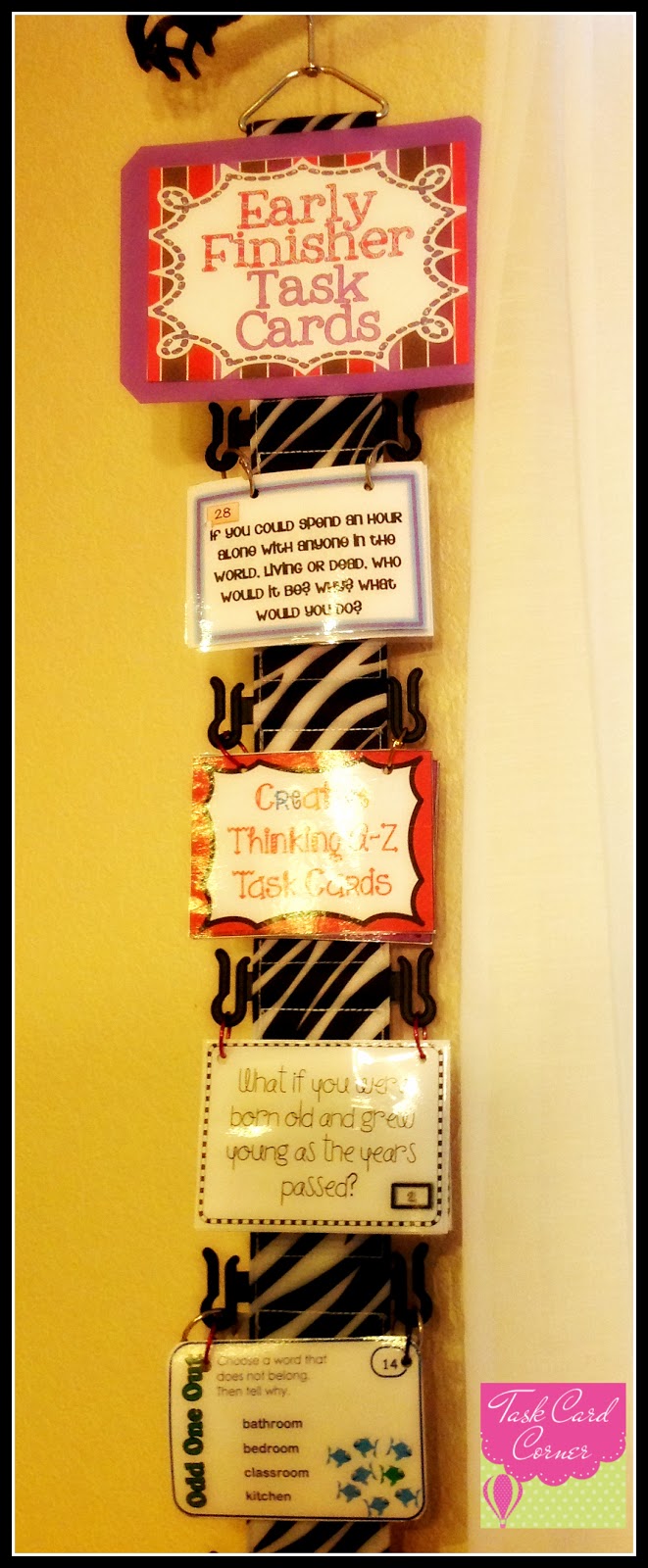 Task Card Corner: Early Finisher Task Cards : Beyond Busy Work!