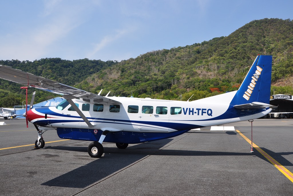 Central Queensland Plane Spotting: Hinterland Aviation Cessna 208 ...