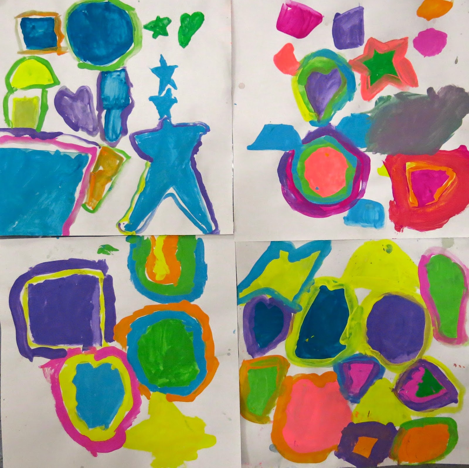 Cassie Stephens: In the Art Room: A Unit on Shape for Kindergarten, Part 1