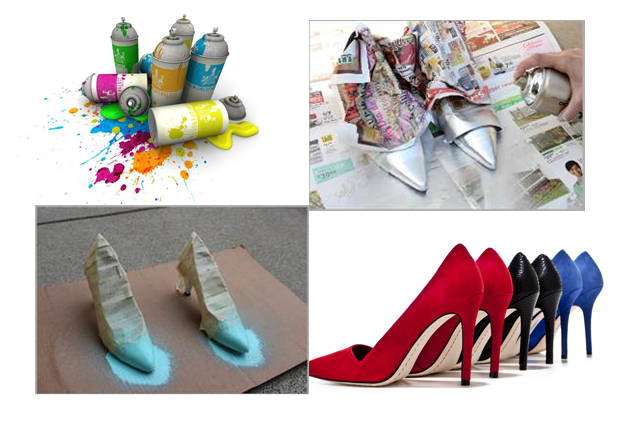 Free and funny.. DIY: customize your high heels shoes