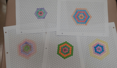 Beautiful Math: Algebra One Sequences - Honeycomb Performance task