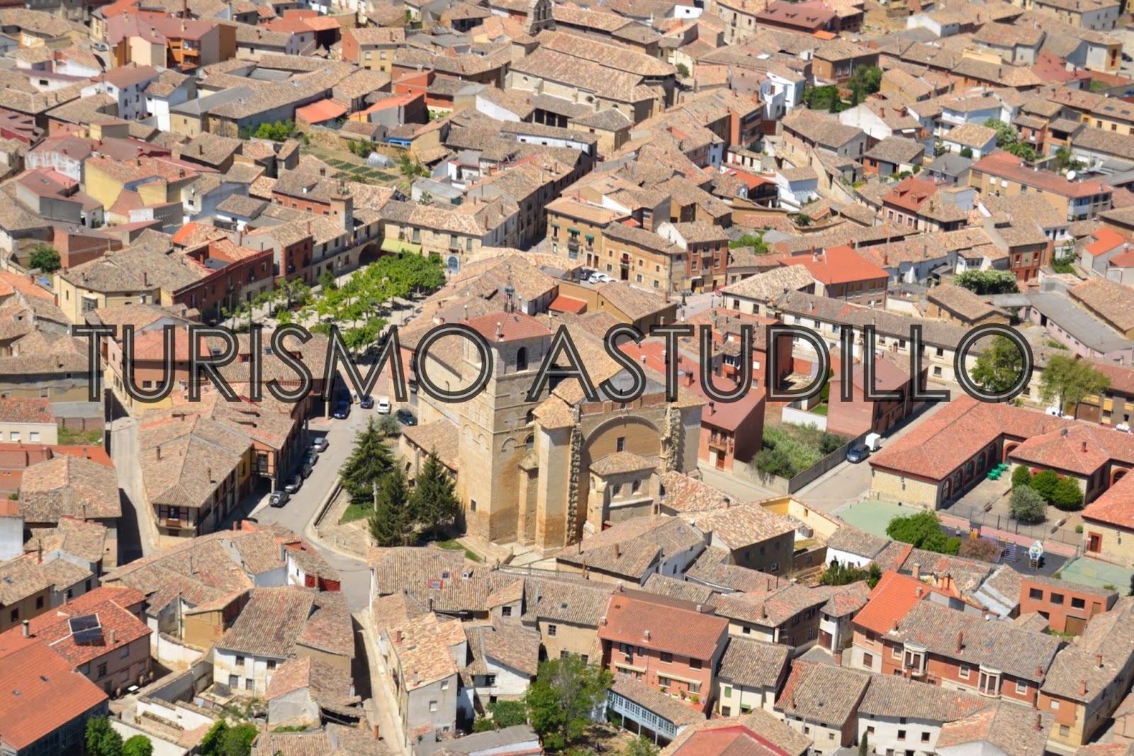 TURISMO ASTUDILLO: ASTUDILLO DESDE EL CIELO