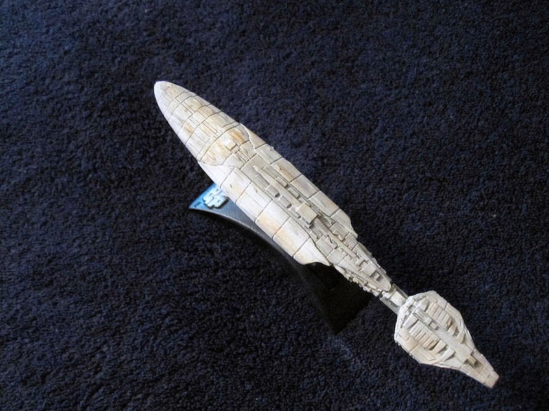 Science Fiction Modeler: 1/4222 MC-30 & Jedi Cruiser