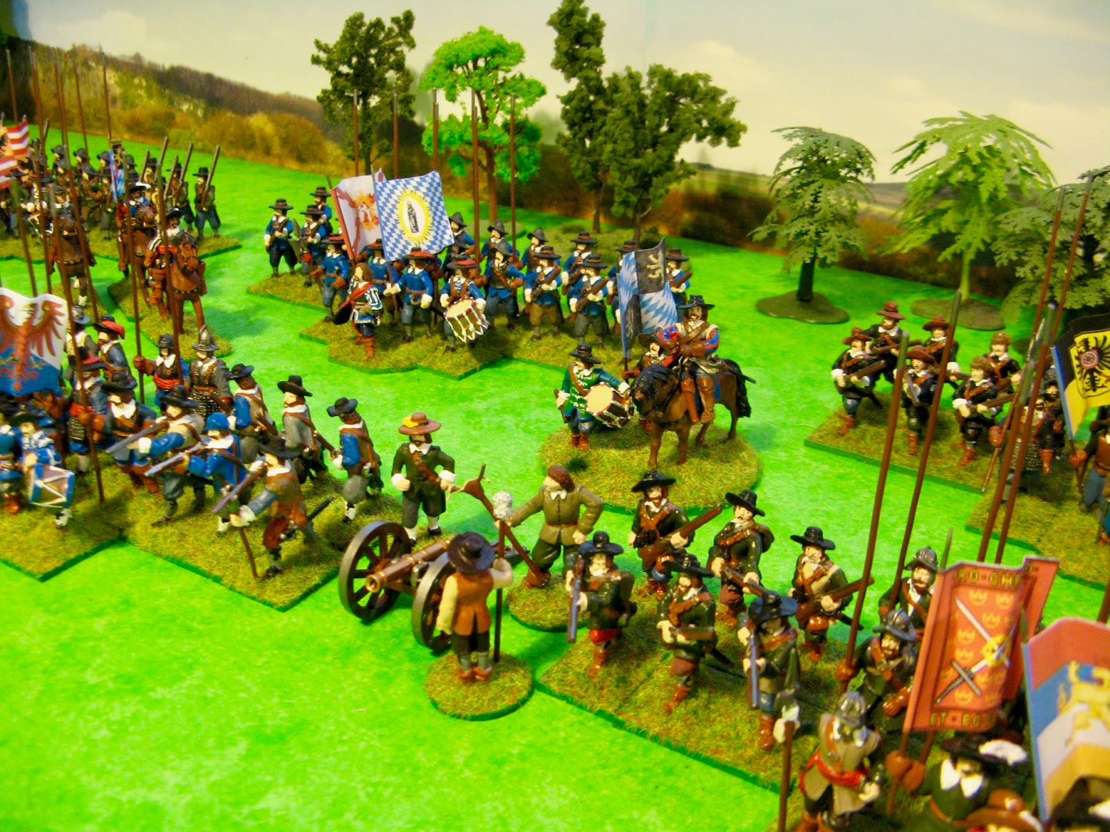 For Ye Kinge: The Monrovian Army in battle array .....