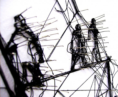 UrbA // ActU: Debbie Smith et ses dessins qui ne tiennent qu'à un fil ...