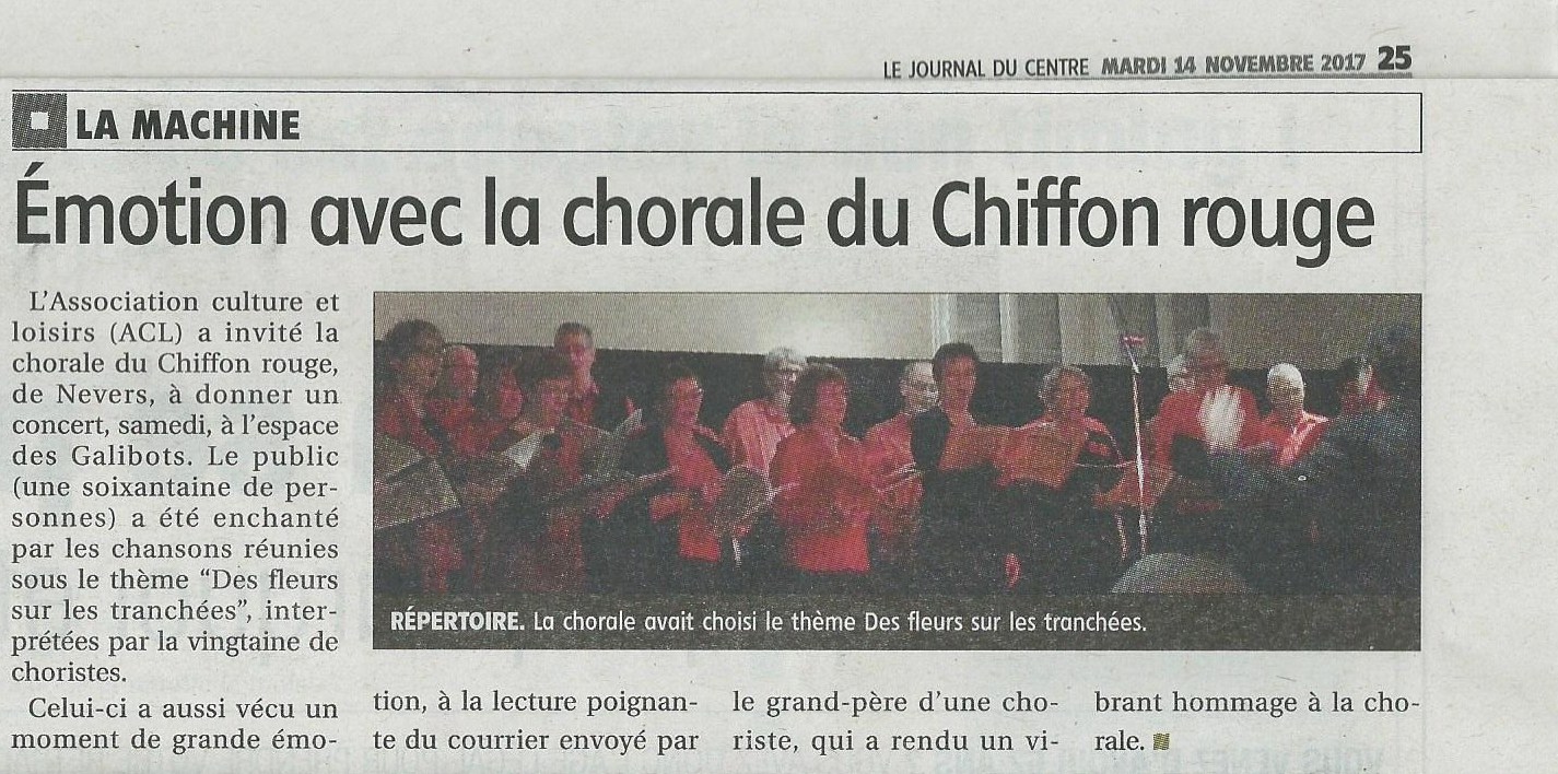 LE CHIFFON ROUGE: Revue de presse
