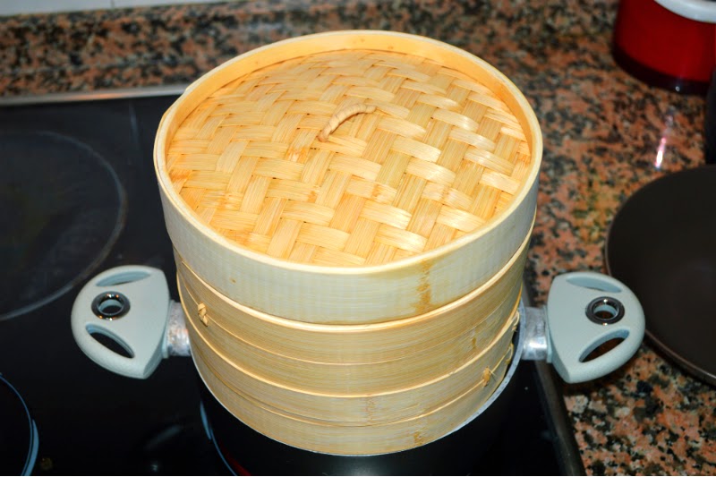 Mute Food: Panes chinos al vapor (pan baozi) rellenos de soja agridulce ...