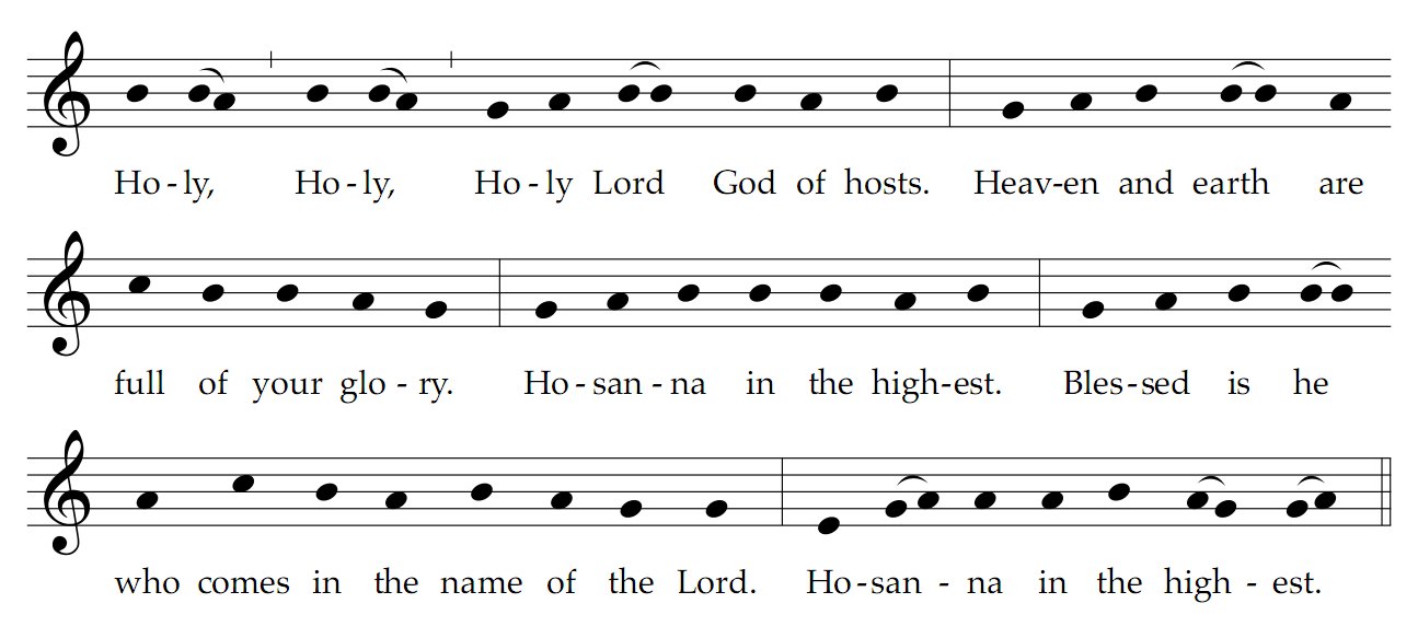 Singing the English Mass