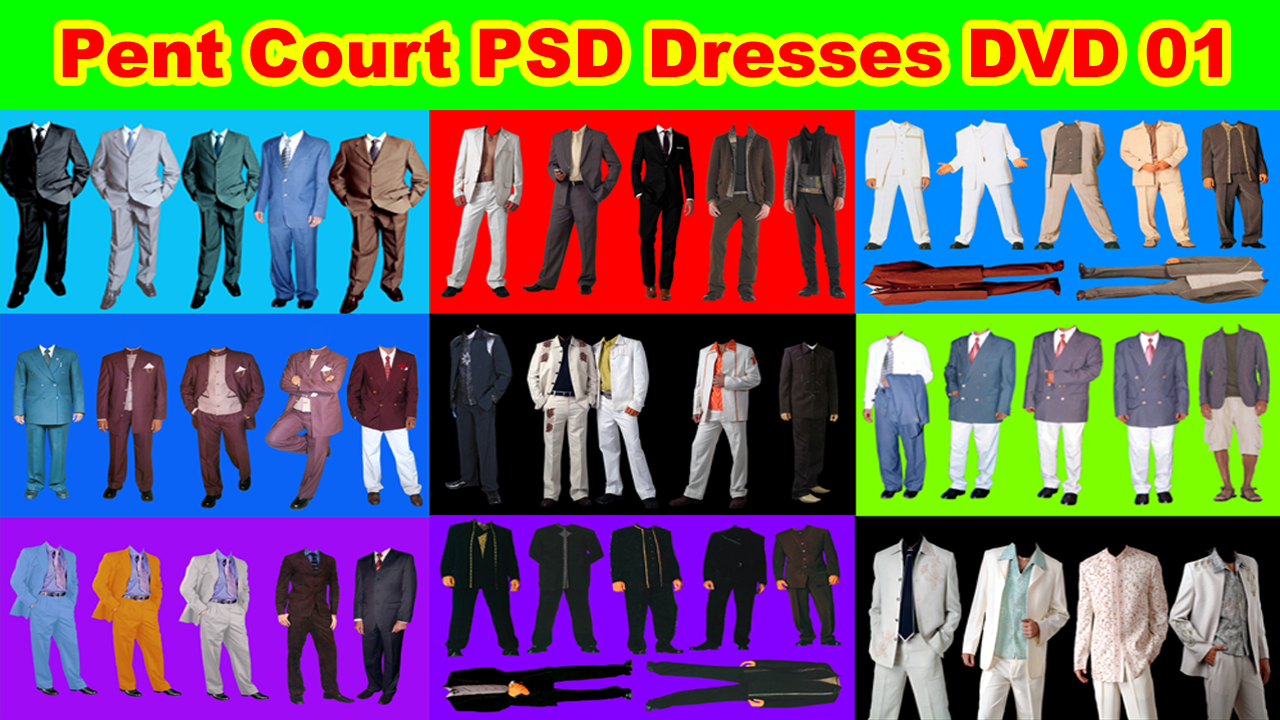 Pent Court PSD Dresses DVD 01