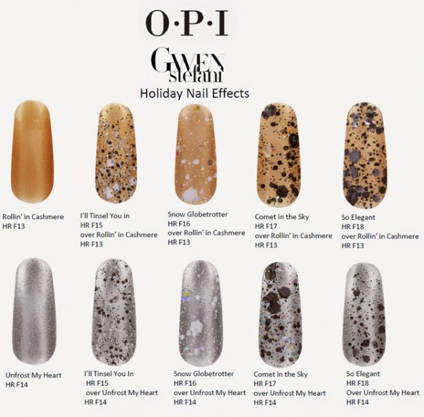 Smartologie: OPI Gwen Stefani Holiday 2014 Collection