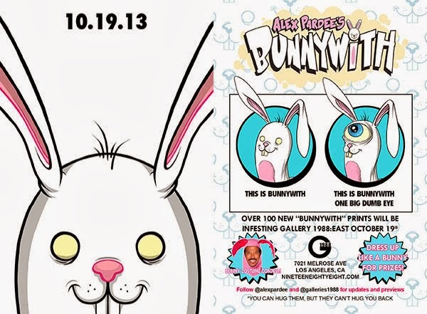 Cyborg Bunny Toys: Alex Pardee x G1988 present Alex Pardee's Bunnywith