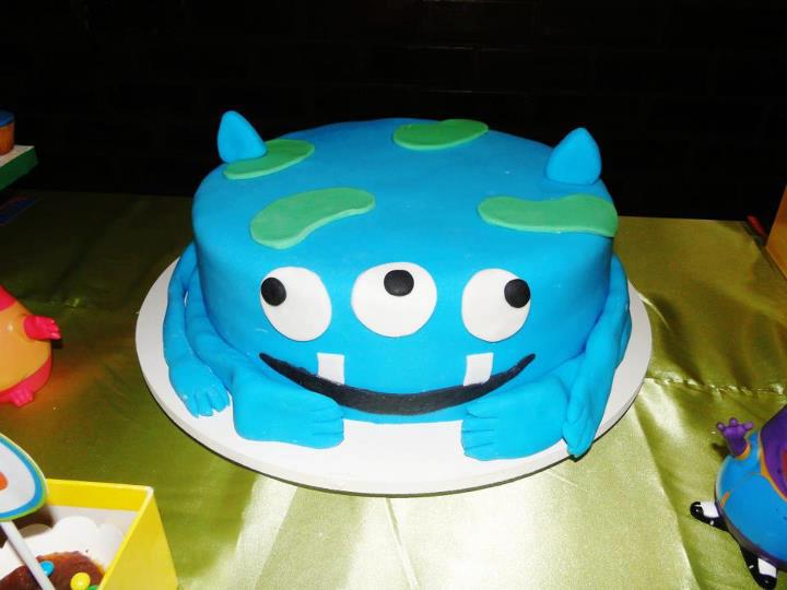 Thaty Brum Cakes: Aniversário Bicho Papão do Benício. Buuu!!!