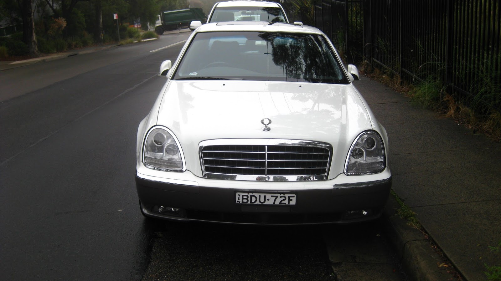 Aussie Old Parked Cars: 2007 SsangYong Chairman CM 600s