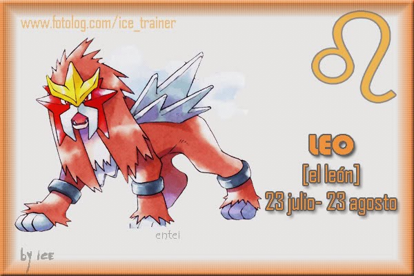 Horoscopo Pokemon Signo Leo - IMÁGENES del ZODIACO - 5.000 SIGNOS ...