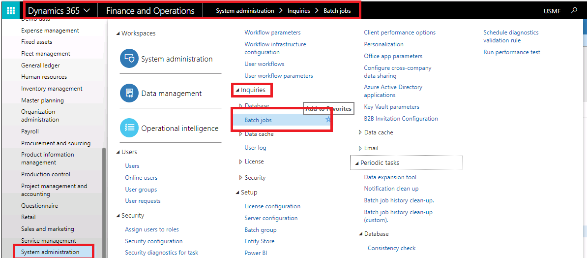 AX/D365 Technical Blog: How to clean batch job history in dynamics 365 operations
