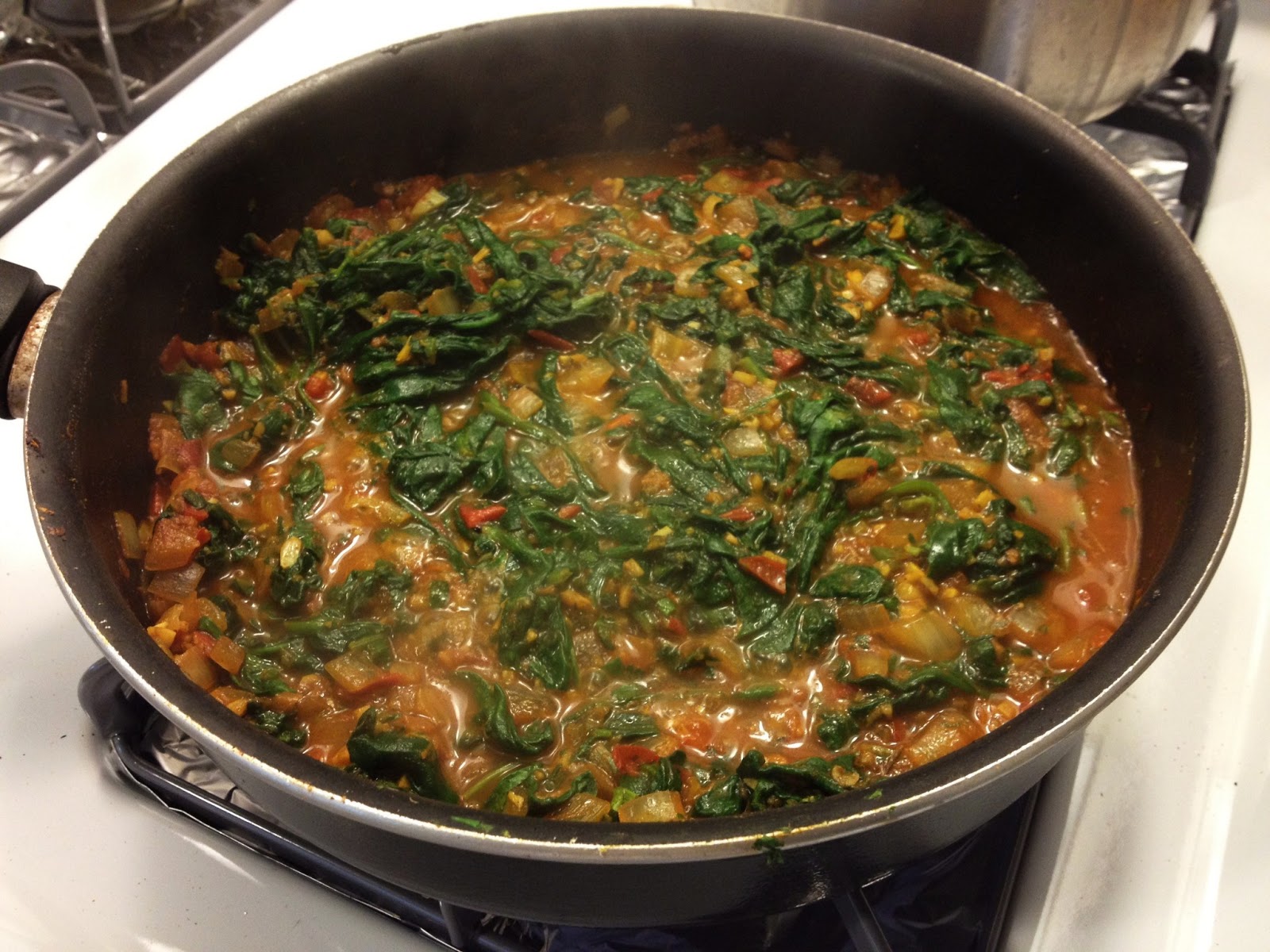 what's for sups?: Palak Saag (Curried Spinach)
