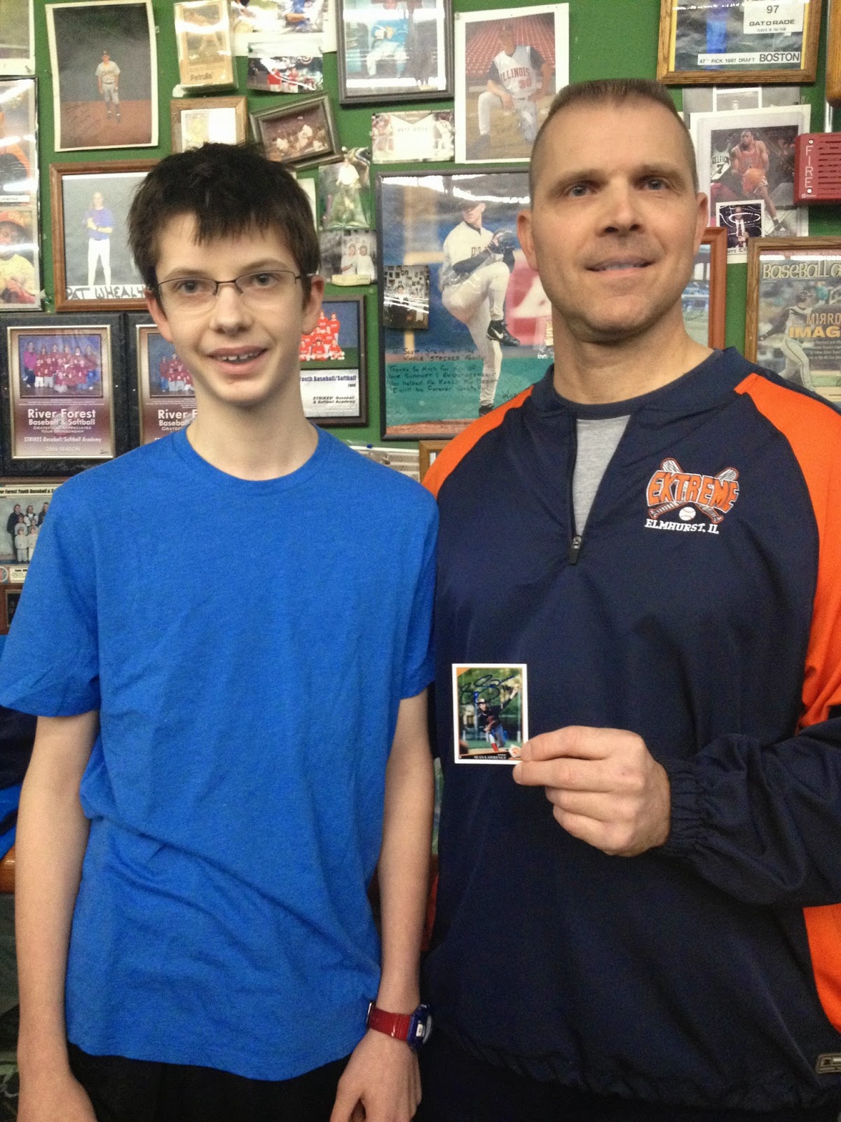 Jackson's Autographs: IP Autograph Recap of Sean Lawrence: MLB Pitcher ...