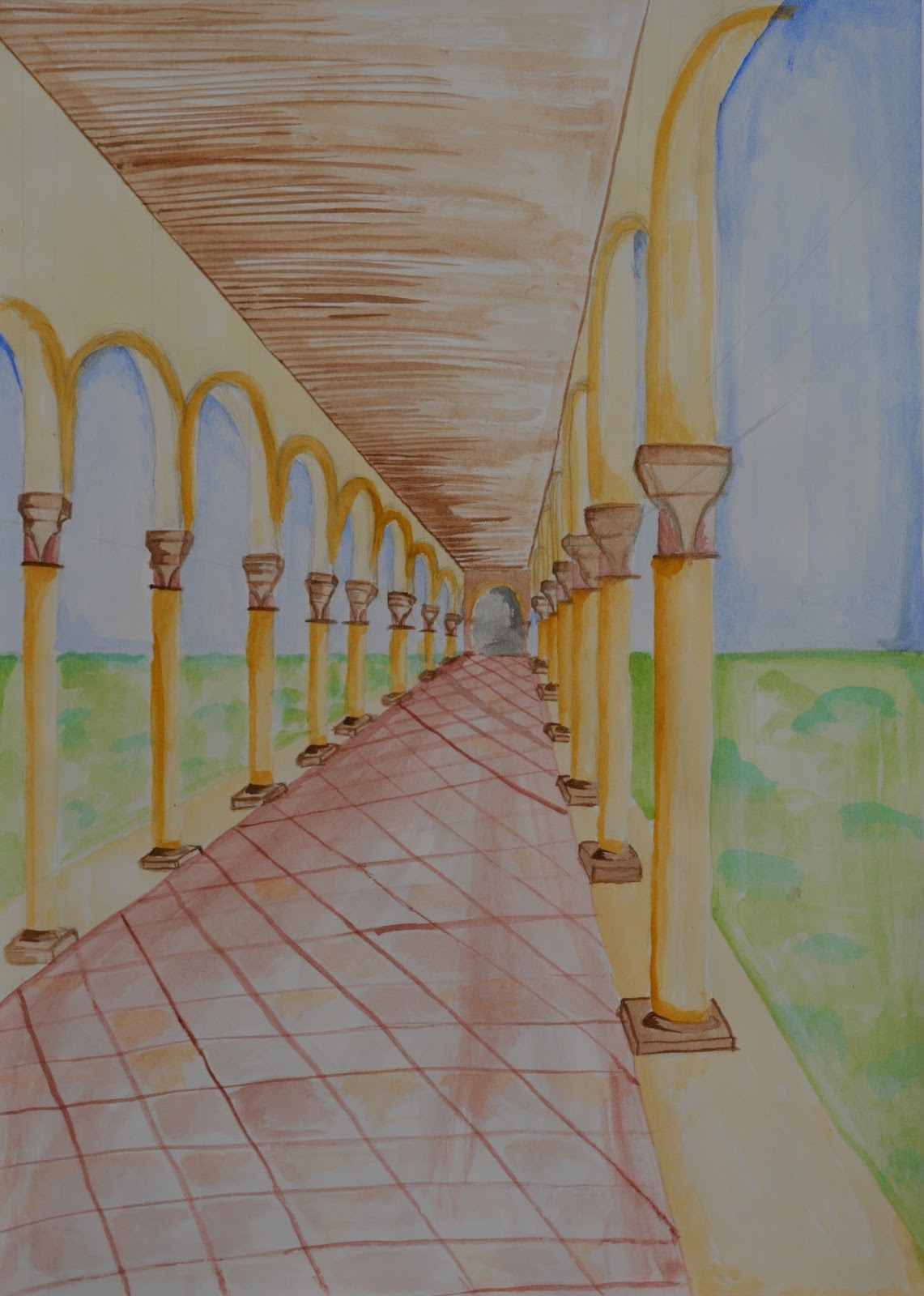 DesenhArte: Perspetiva cónica ou linear