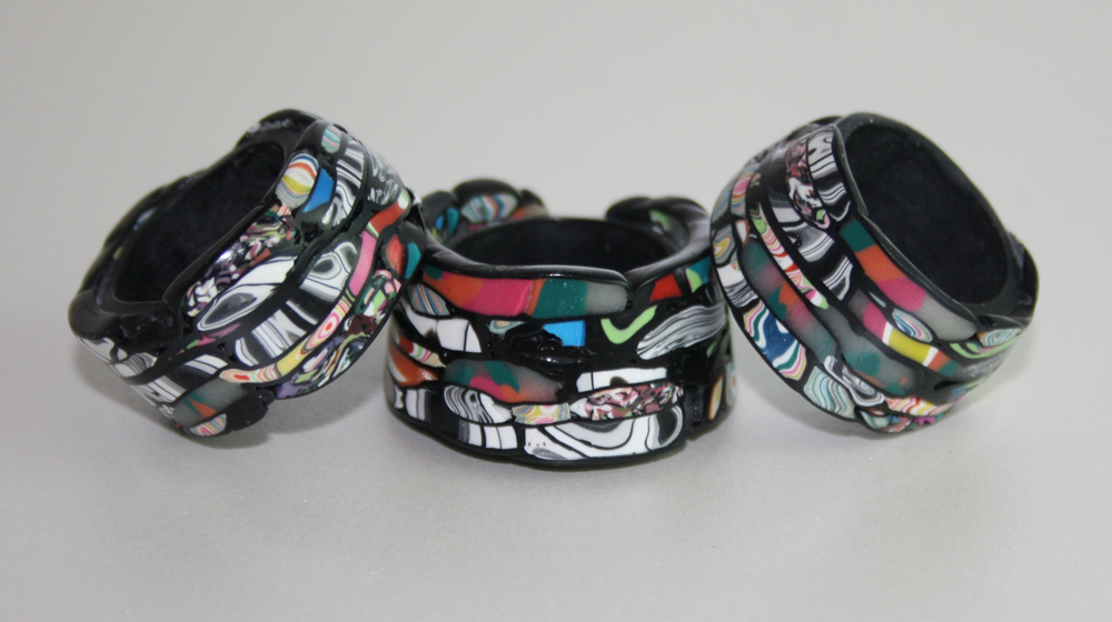 Inishkea - explorations in polymer clay: Stroppel Wildfire