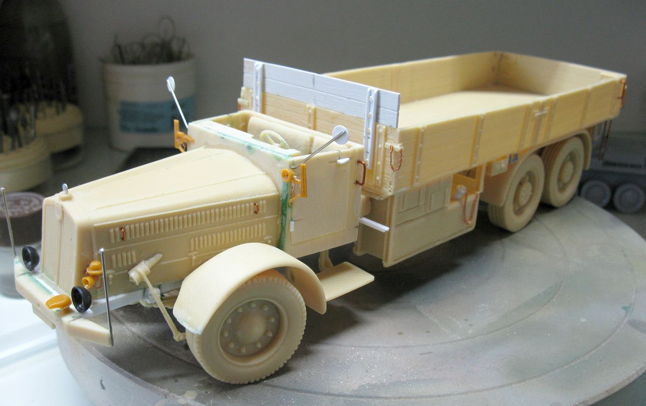 Panzerserra Bunker- Military Scale Models in 1/35 scale: Faun L900 D567 ...