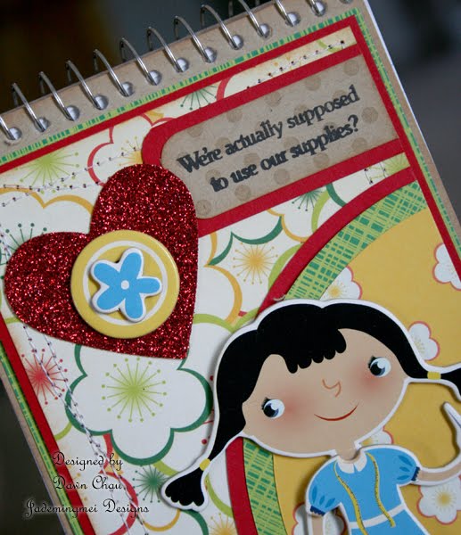 JadeMingmei Designs: Chipboard Notebooks...