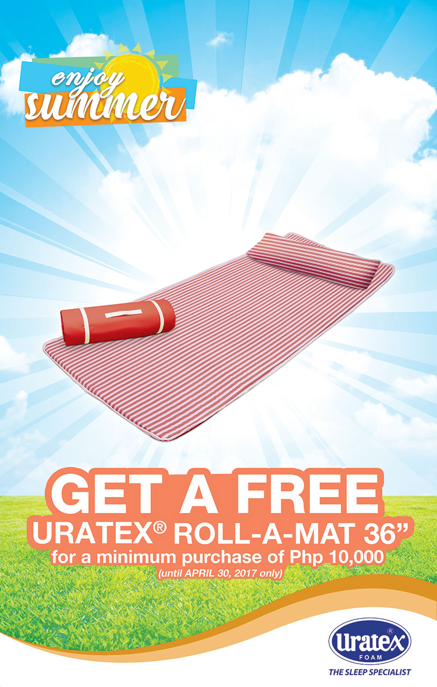 Manila Shopper: Uratex Summer Promo: April 2017