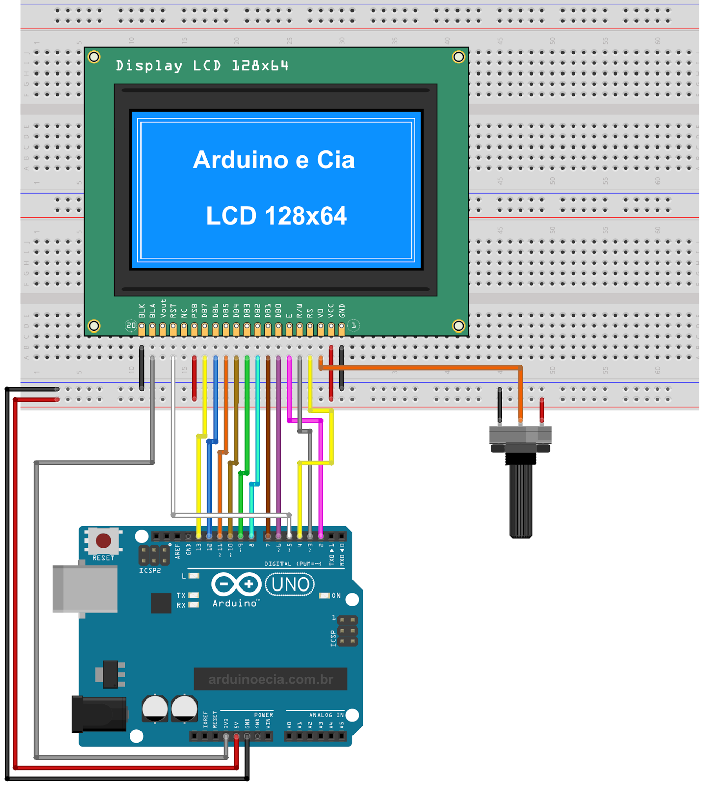 .: Membuat Audiometer / Audiometri dan Mengakses GLCD Graphic ST7920 Dengan Arduino Untuk Audiometri