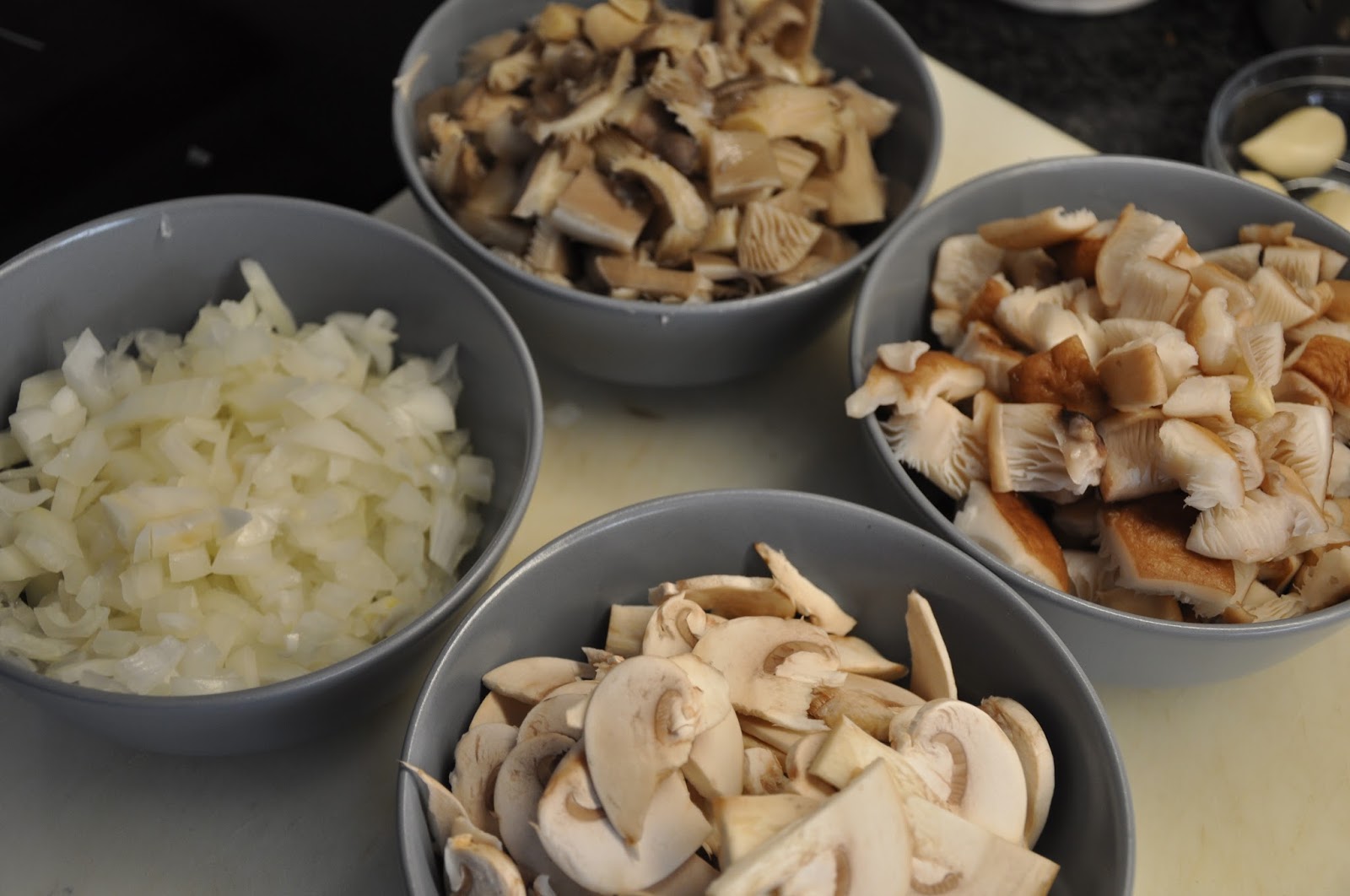 La cocina de Kinoko: Risotto de setas y panceta.