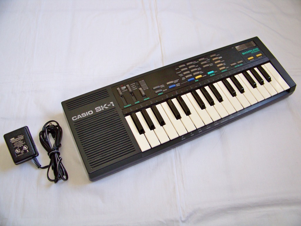 MATRIXSYNTH: Casio SK-1 Sampling Electronic Keyboard Synthesizer