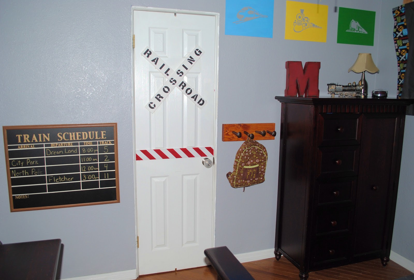 Milostones Creates: {Train Bedroom~~Reveal}