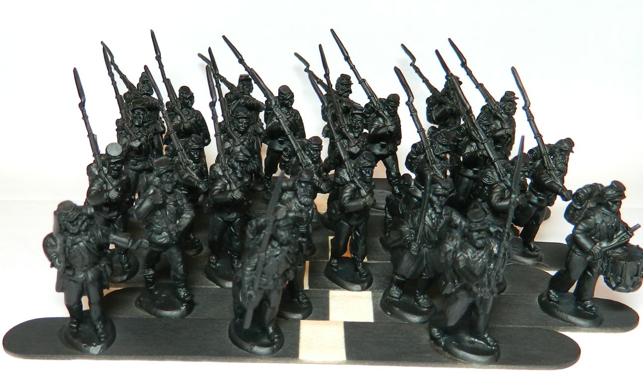 MacPhee's Miniature Men: 40mm ACW Union Infantry