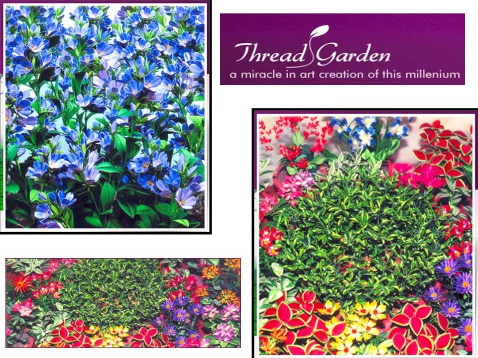 INDIA ON WHEELS - A trip for pleasure!: Thread Garden : A Miracle In ...