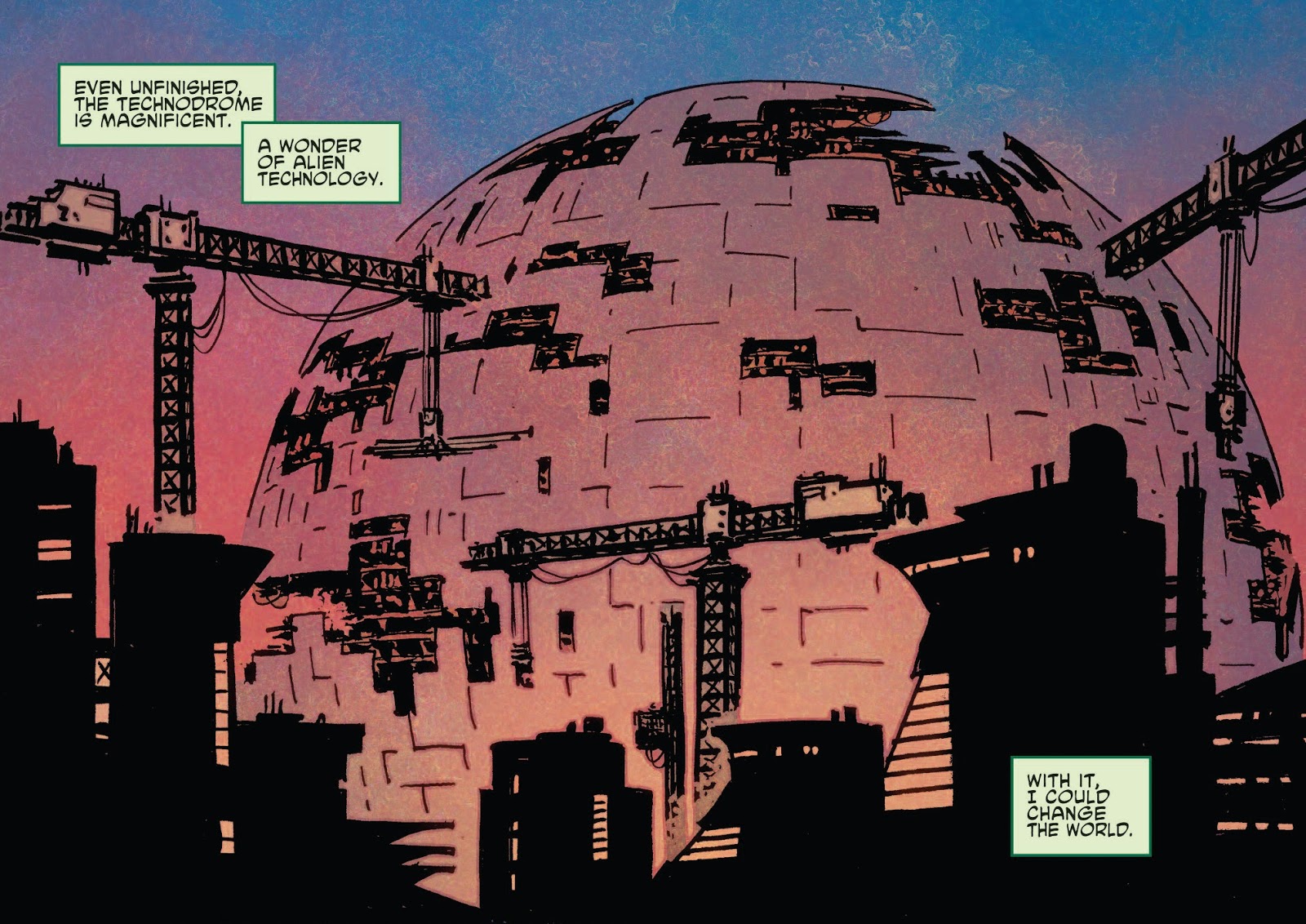 Jor-Ellis Island: Thirty Days of Turtles: Technodrome