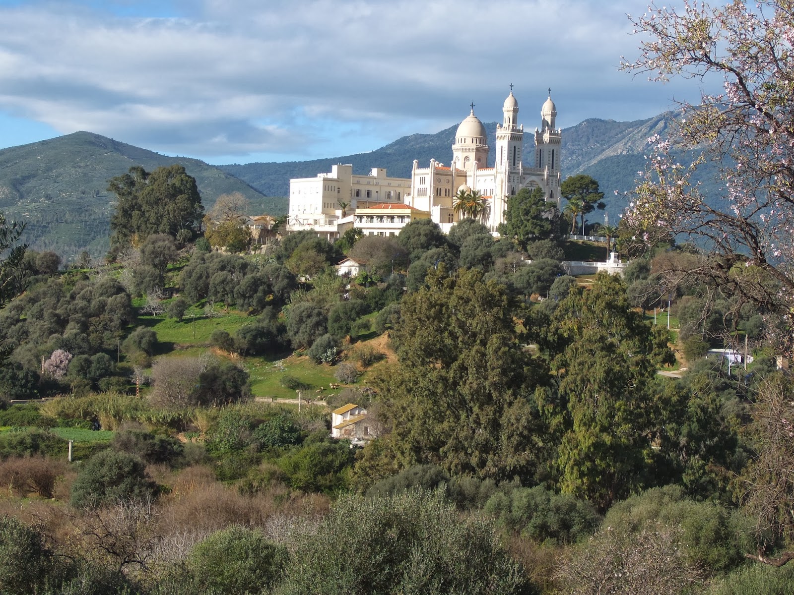 dave's thashetheme: Annaba III -- Basilica of St. Augustine, Roman ruins