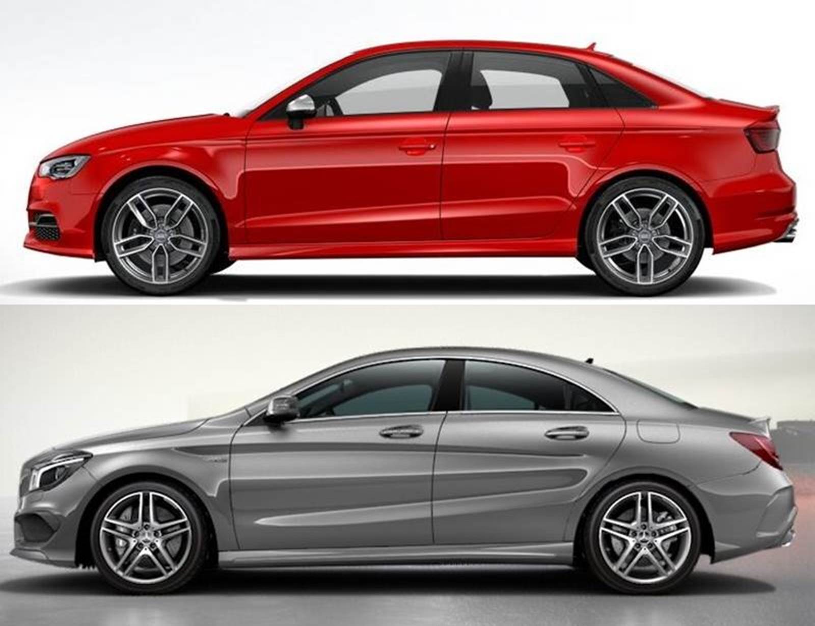 Audi S3 Sedã surra o Mercedes CLA 45 AMG - comparativo