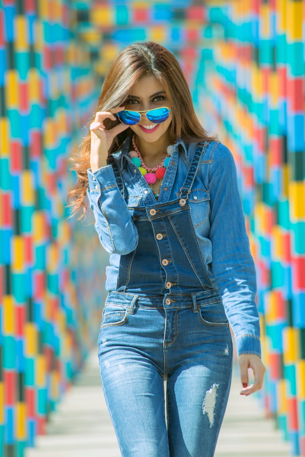 Bere's Look: Total Denim :: Overall & Colors