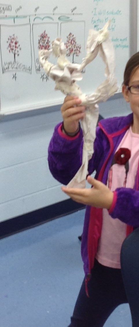 Paper Figures Art Lesson