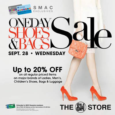 Manila Shopper: SM Store Shoes & Bags One-Day for SM Prestige & SMAC ...