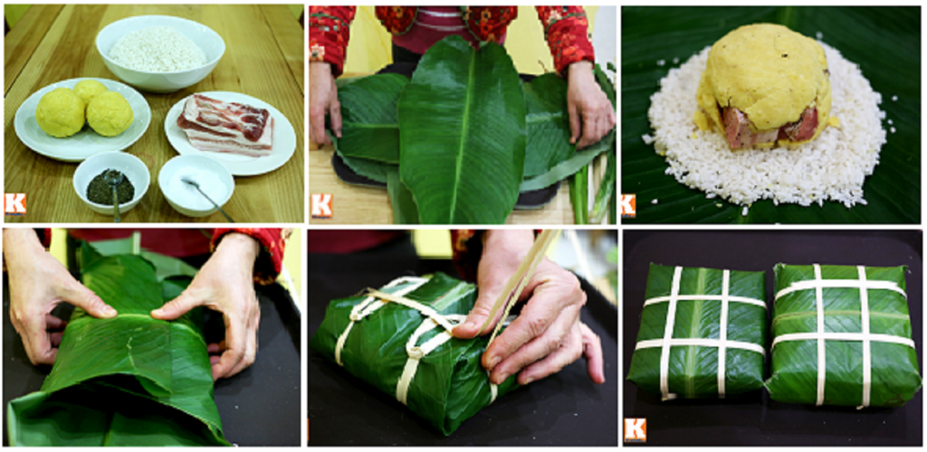 Vietnamese food culture :Banh Chung" - the soul of Vietnamese New Year!
