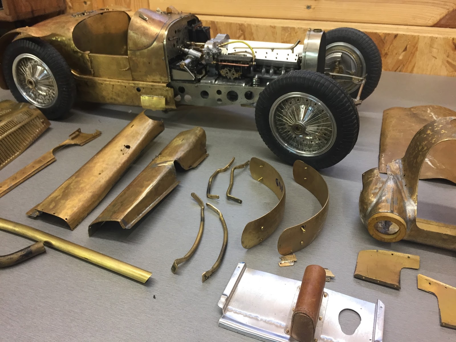 PSM SCALE MODELS: BUGATTI 59 "King Leopold" 1/8th | Maquette voiture ...