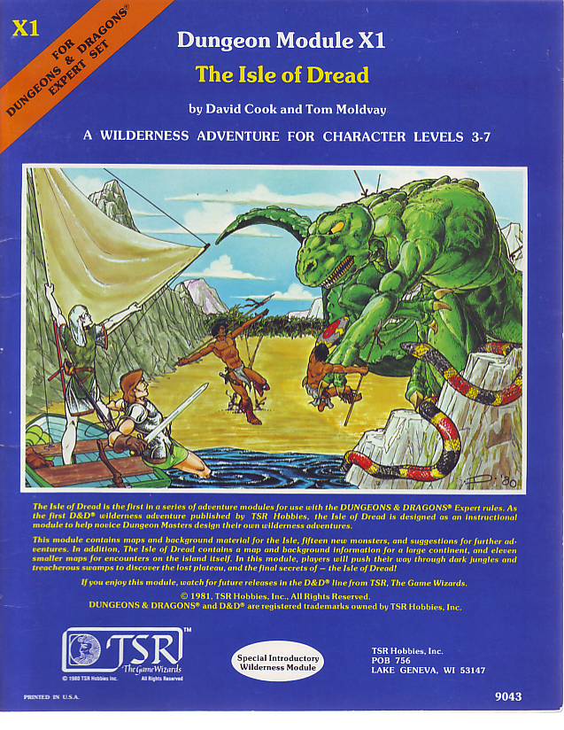 Quag Keep: D&D - X1: Isle of Dread