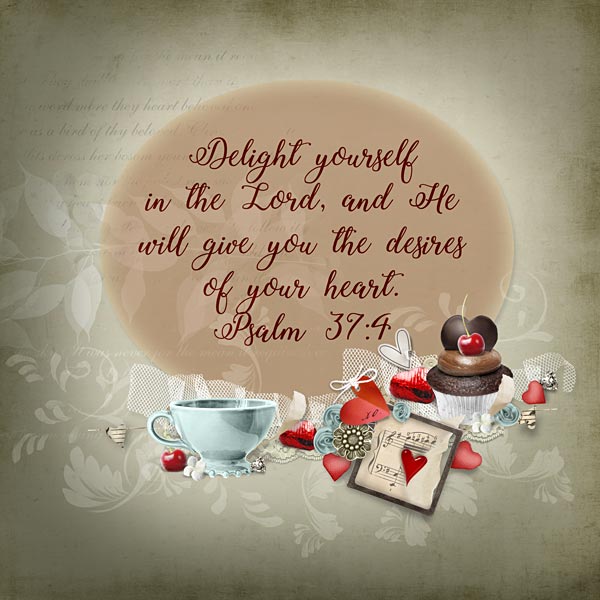 Layout for Today: Delight in the Lord