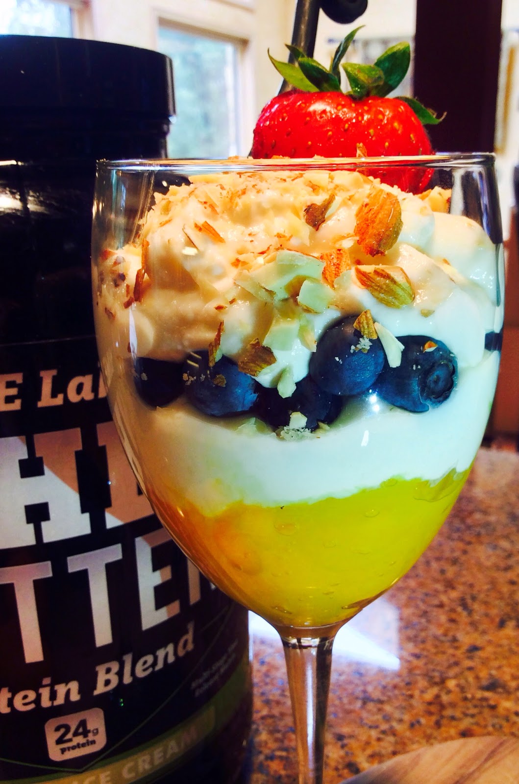 Food Fitness by Paige: Blueberry Mango Protein Parfait
