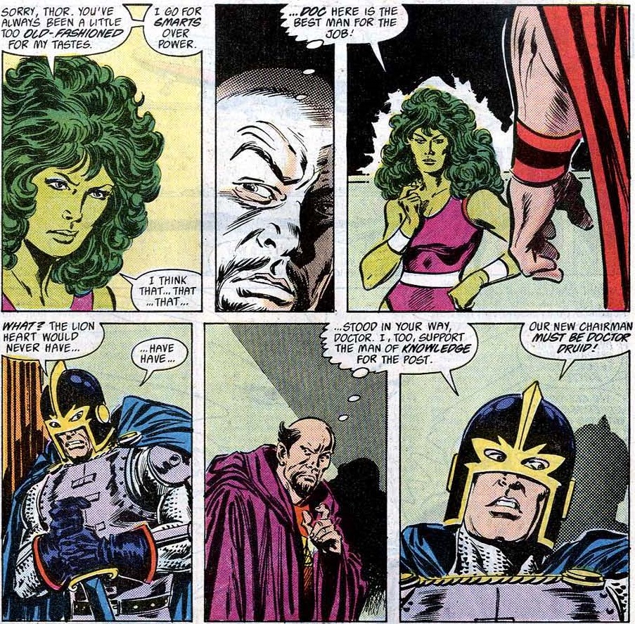 Marvel Comics of the 1980s: 1988: The Dreadful Druid part IV: The ...