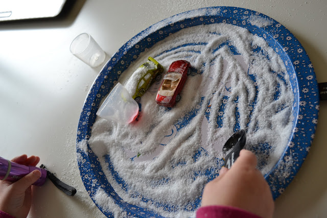 organic aspirations: Playing with Salt and Eco Kids Tuesday