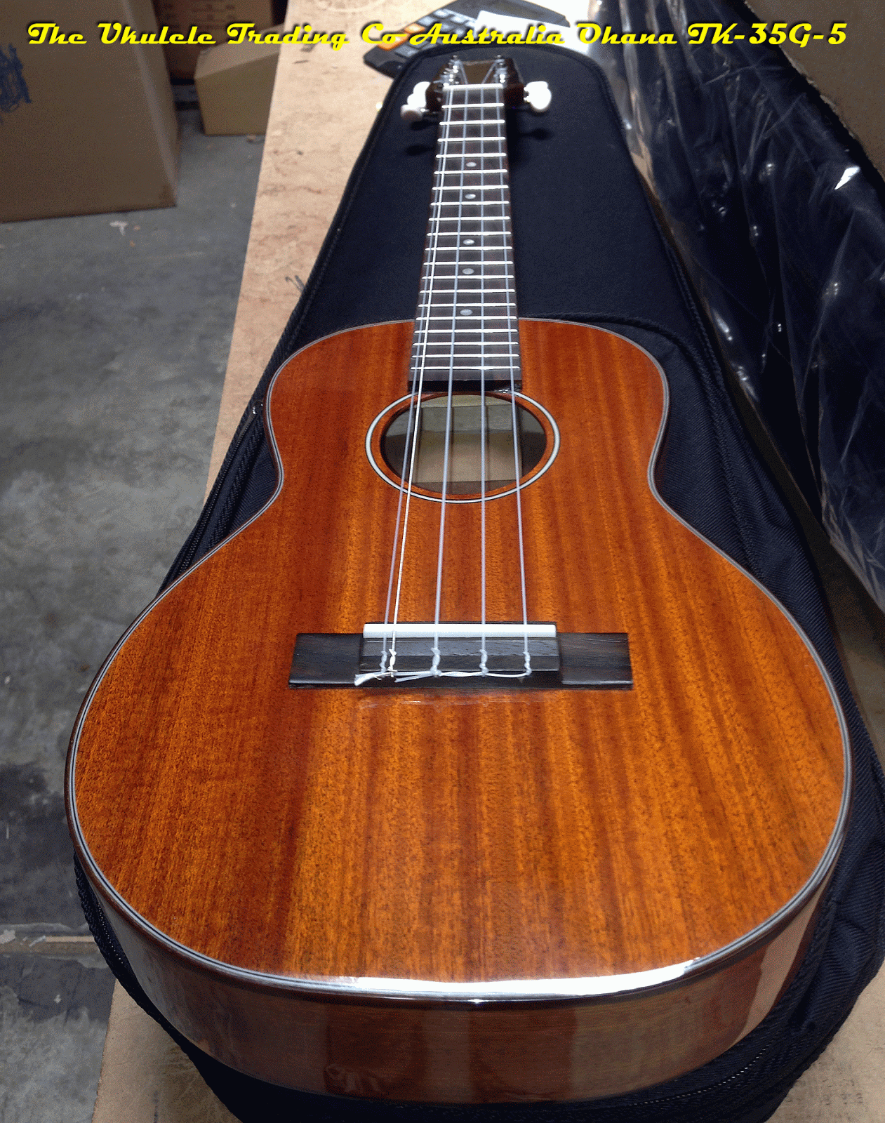 The Northern Ukuleles: Ohana TK-35G-5 Five String Ukulele, How Did It ...