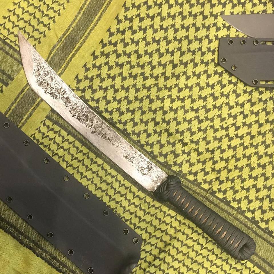 Helm Enterprises, Forging Division: Meat cleaver, bush dha, and Persian ...