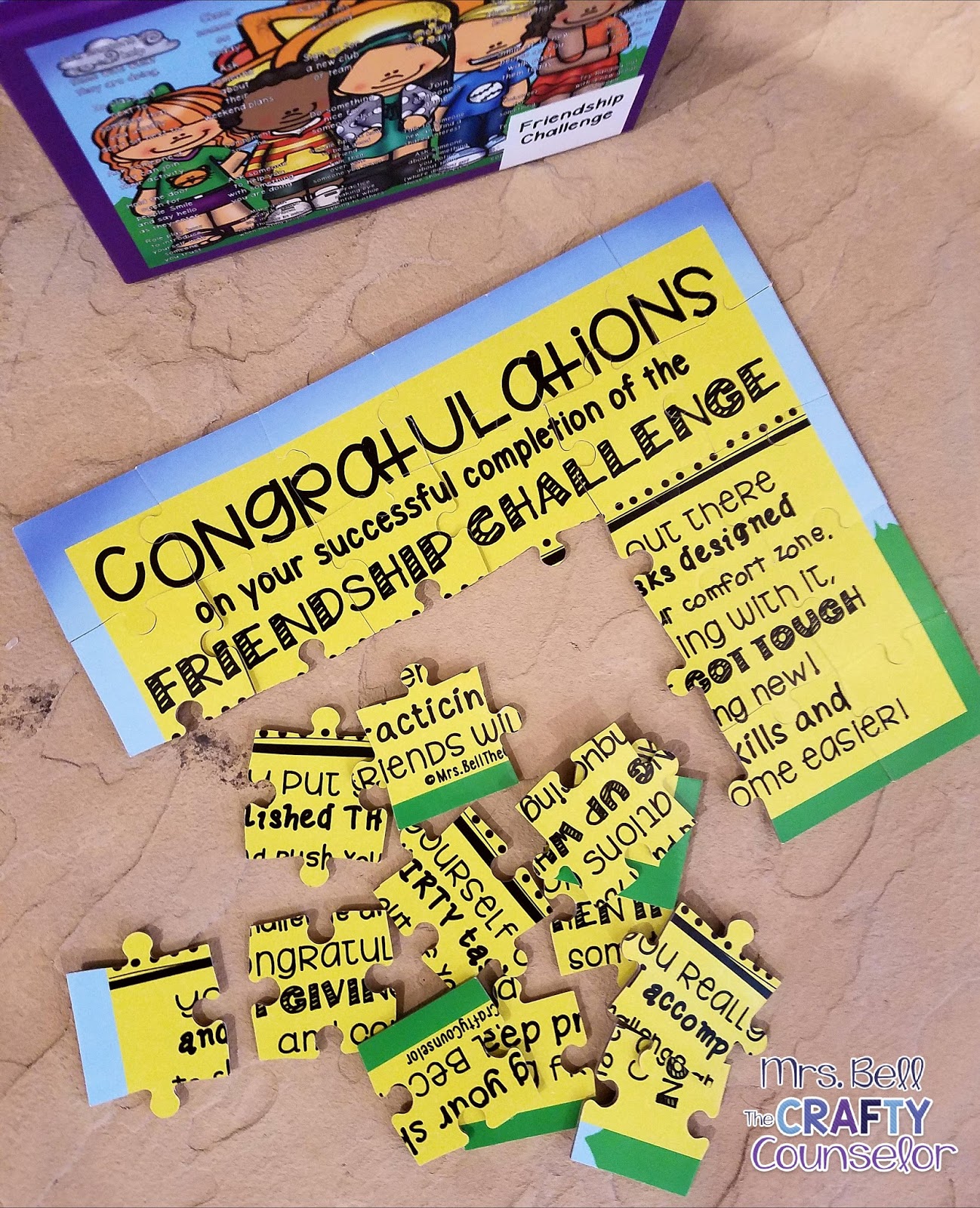 Friendship Challenge - Mrs. Bell The Crafty Counselor