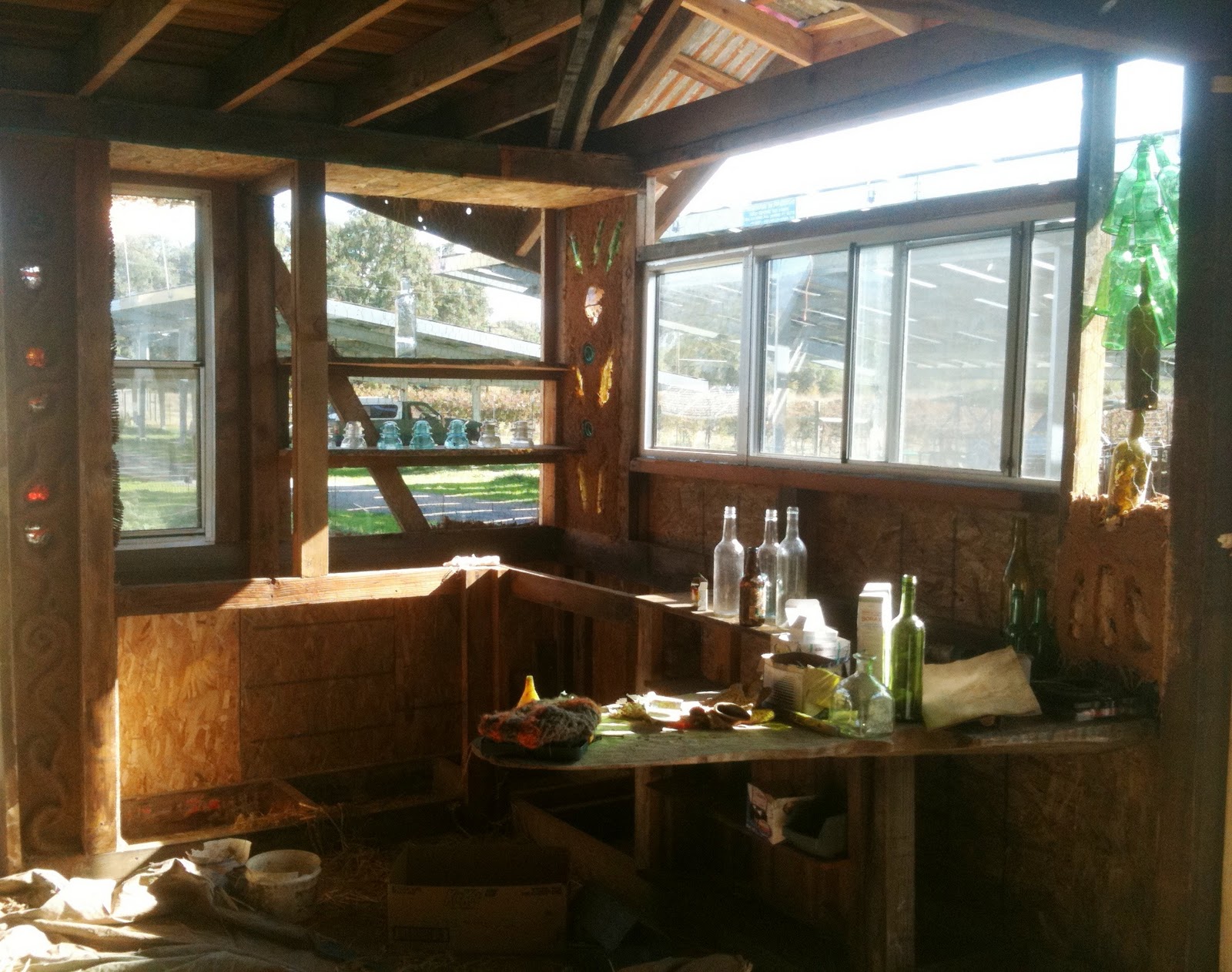 Interns of The Solar Living Institute: The Hybrid House Project