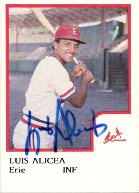 1986 PROCARDS PROJECT: LUIS ALICEA